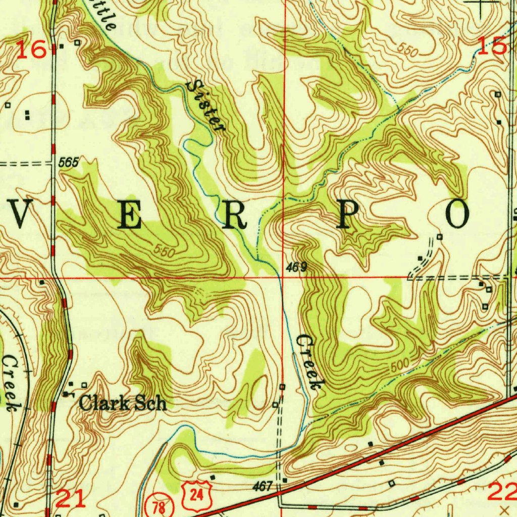 Saint David, IL (1948, 24000-Scale) Map by United States Geological ...