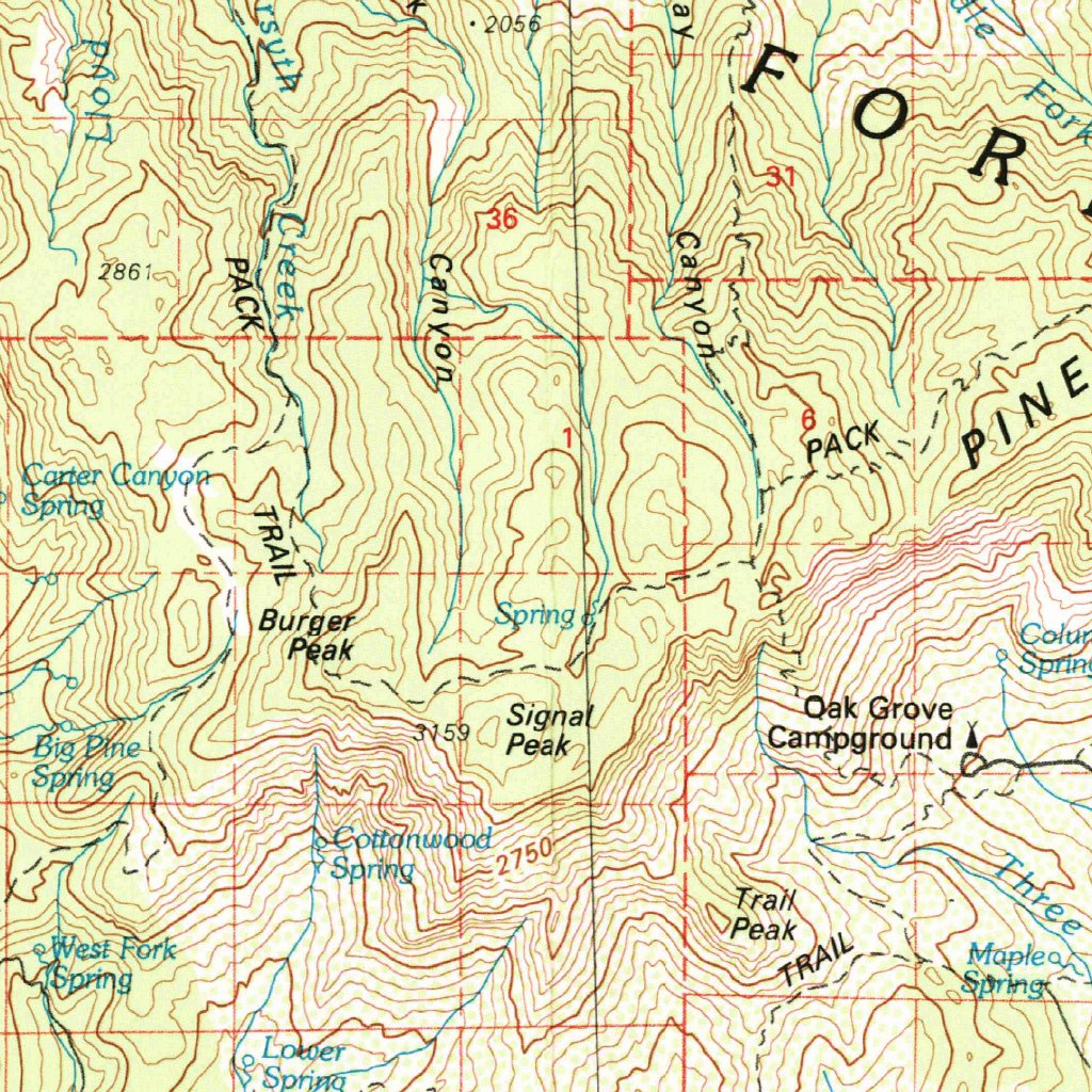 Saint George, UT-AZ (1980, 100000-Scale) Map by United States ...