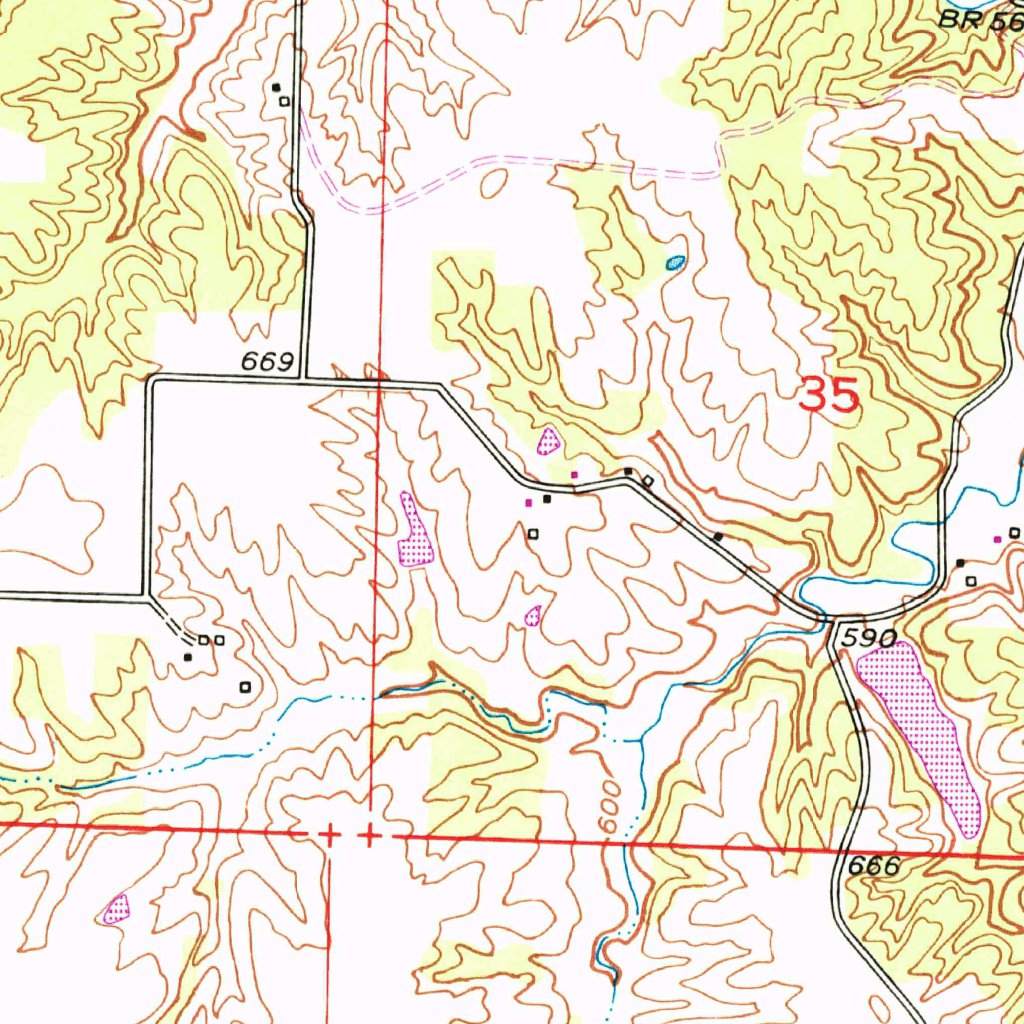 Saint Patrick, MO (1949, 24000-Scale) Map by United States Geological ...