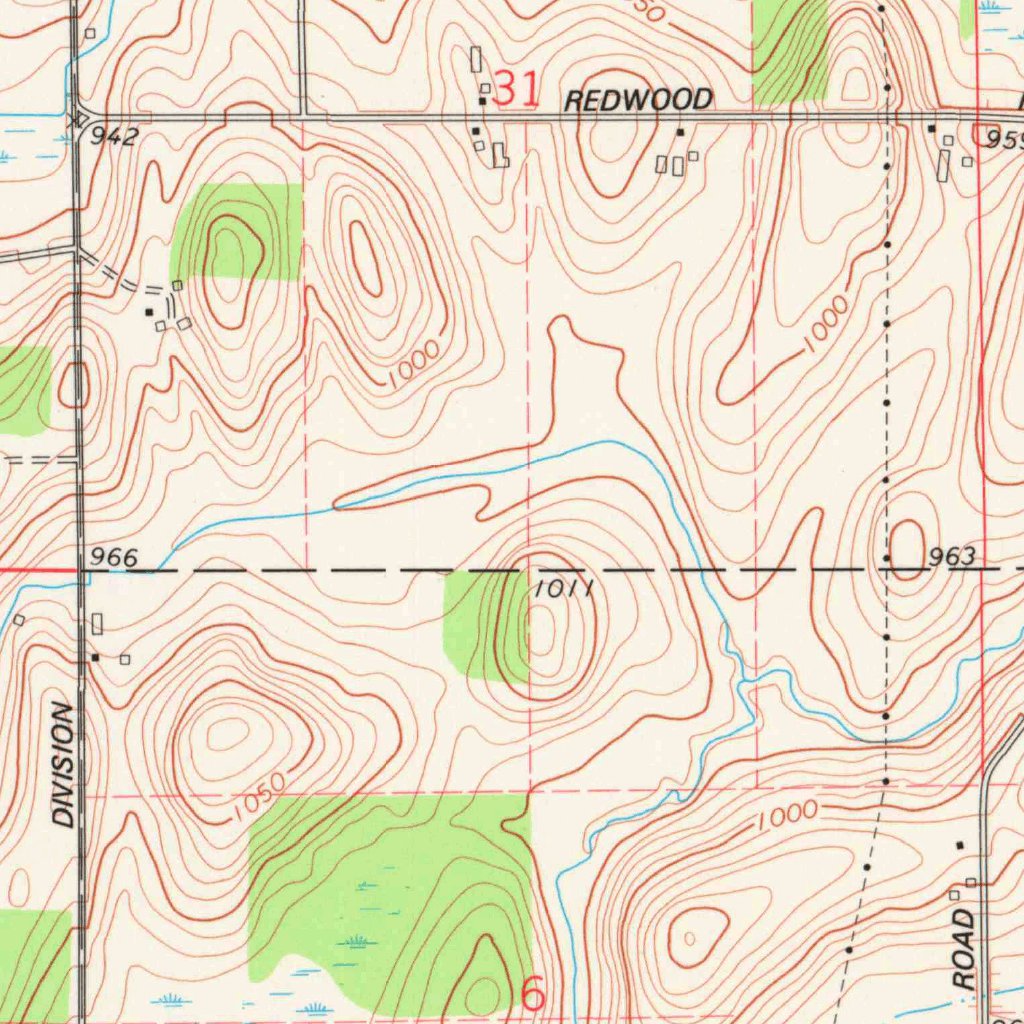 Saint Peter, WI (1974, 24000-Scale) Map by United States Geological ...