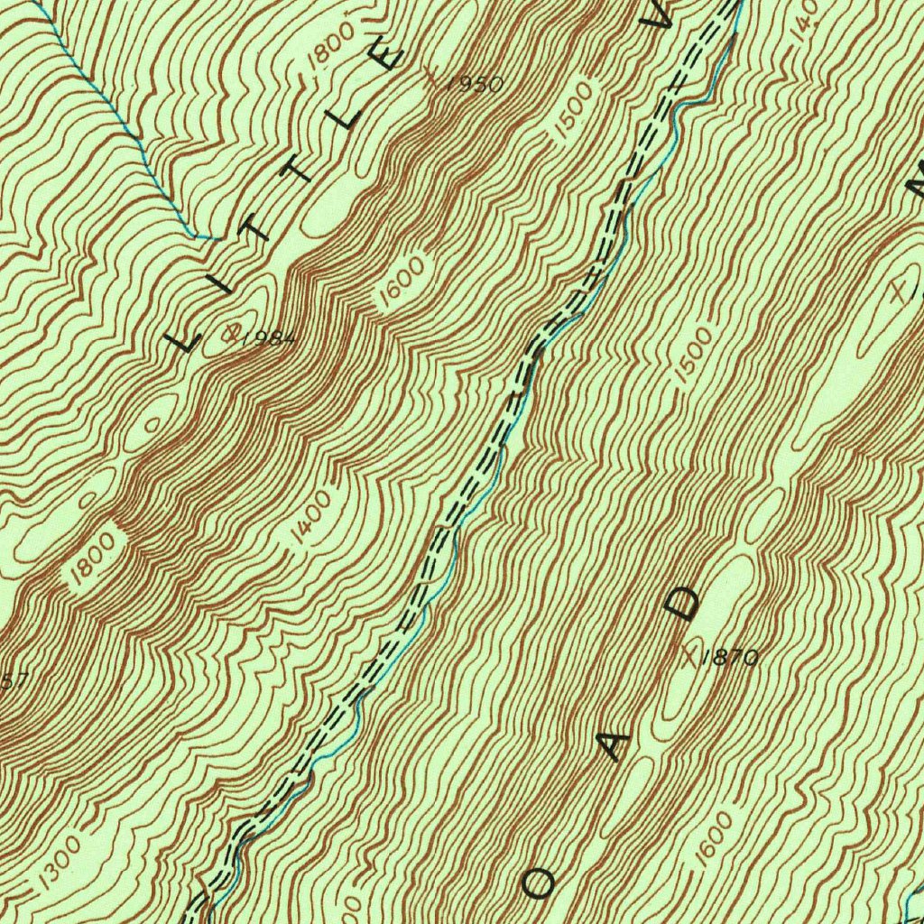 Saint Thomas, PA (1944, 24000-Scale) Map by United States Geological ...