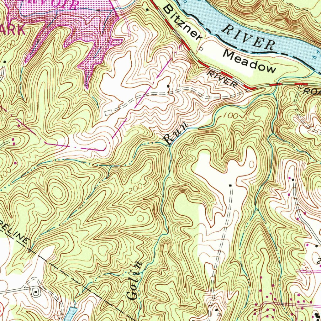 Salem Church, VA (1966, 24000-Scale) Map by United States Geological ...