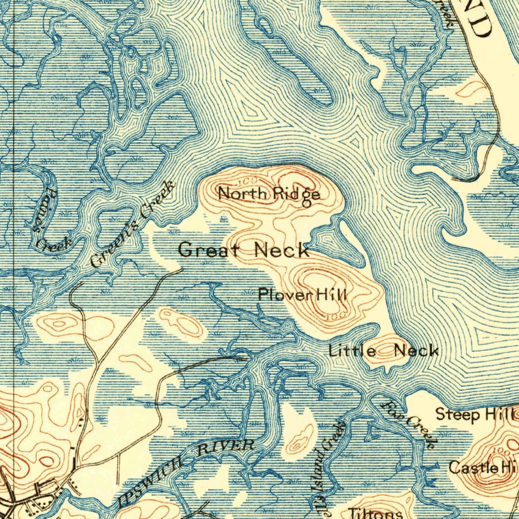 Salem, MA (1888, 62500-Scale) Map by United States Geological Survey ...