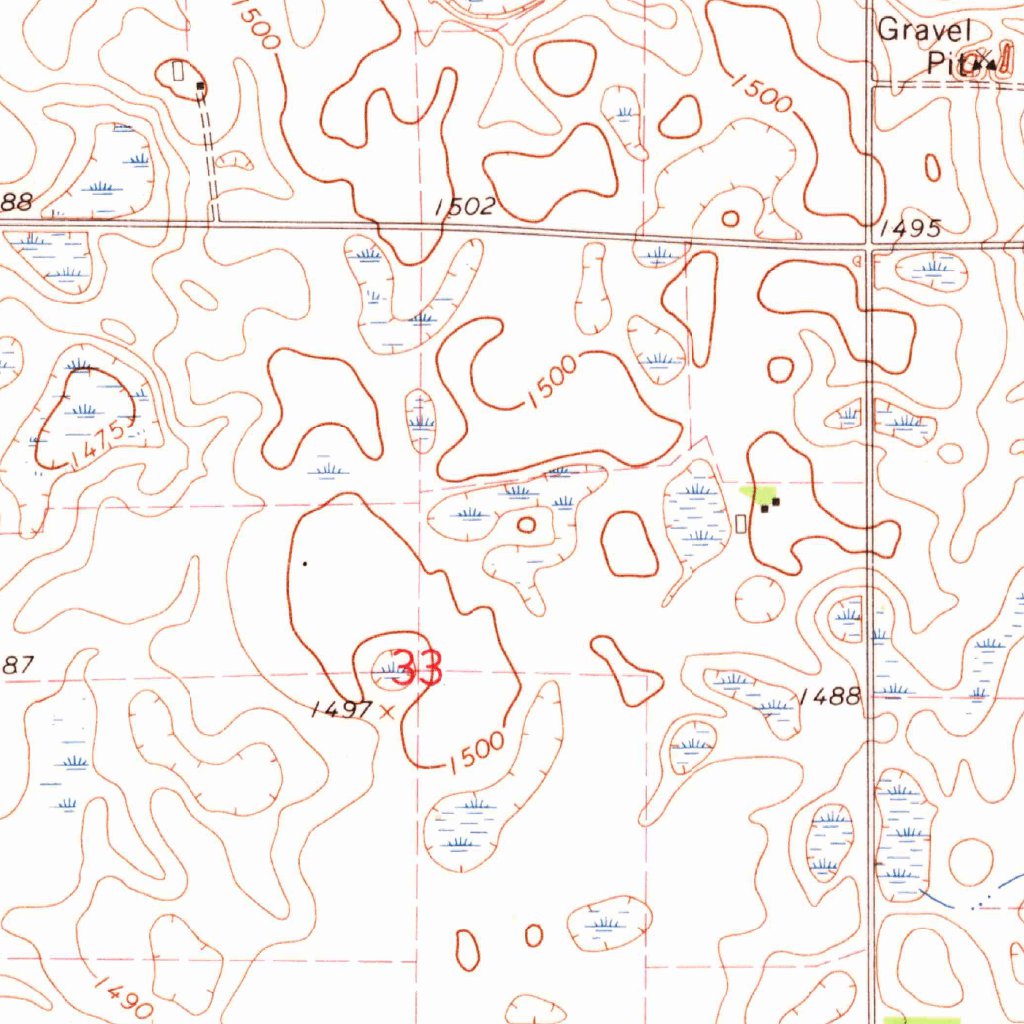 Salem, SD (1964, 24000-Scale) Map by United States Geological Survey ...