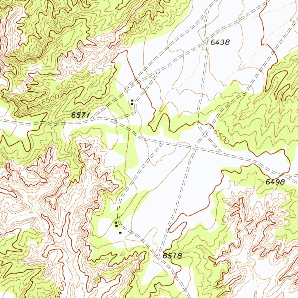 Salina, AZ (1972, 24000-Scale) Map by United States Geological Survey ...