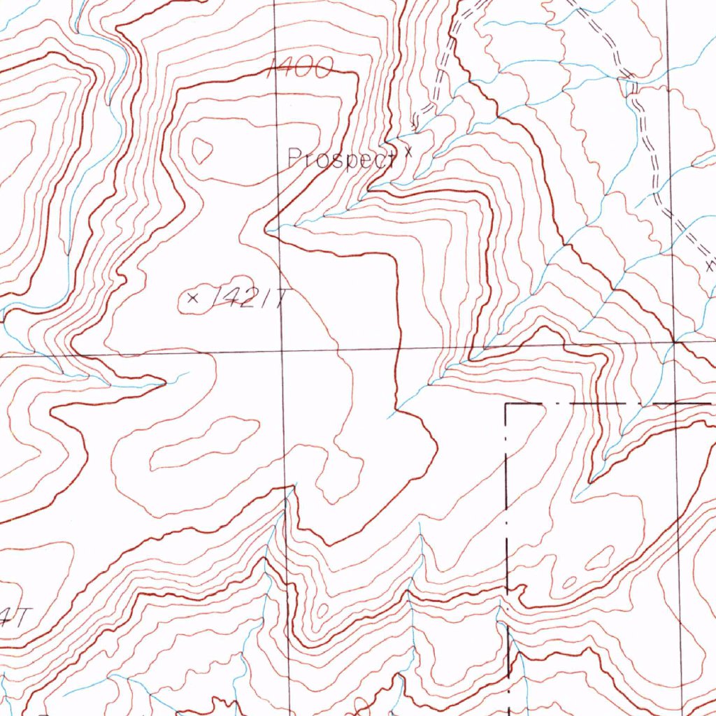 Salt Cave, NV (1985, 24000-Scale) Map by United States Geological ...