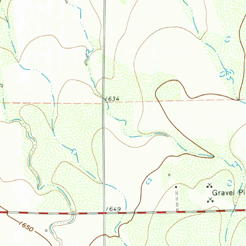 Salt Gap, TX (1967, 24000-Scale) Map by United States Geological Survey ...