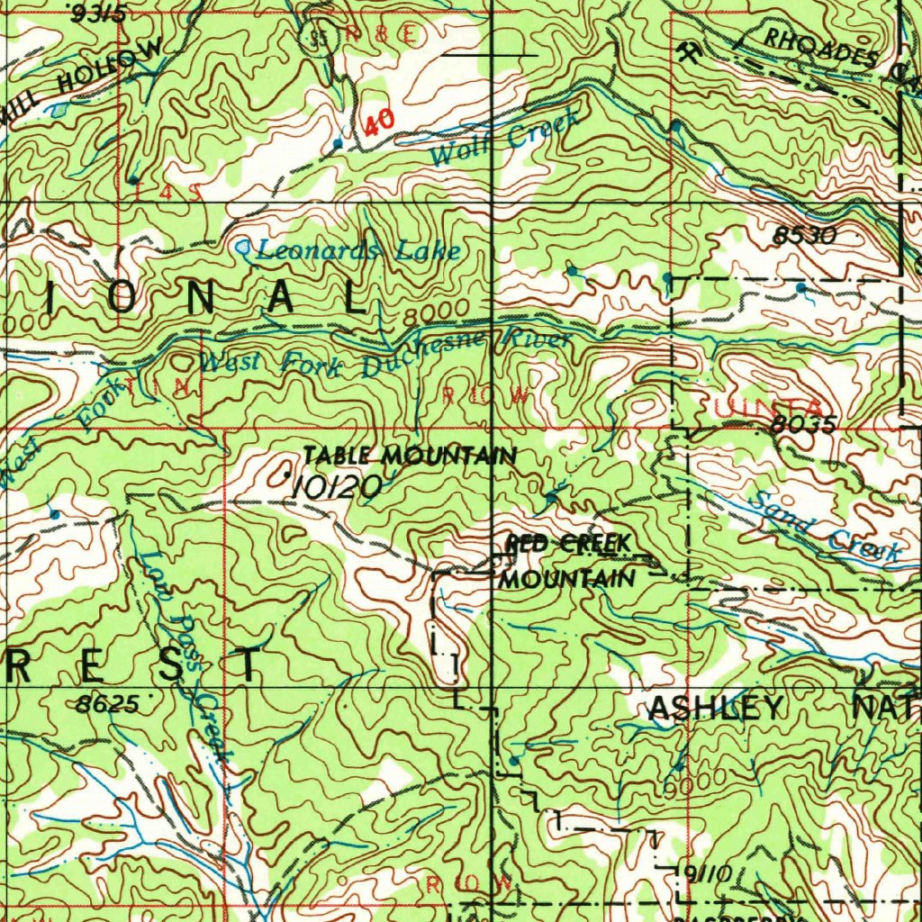 Salt Lake City, UT-WY (1954, 250000-Scale) Map by United States ...