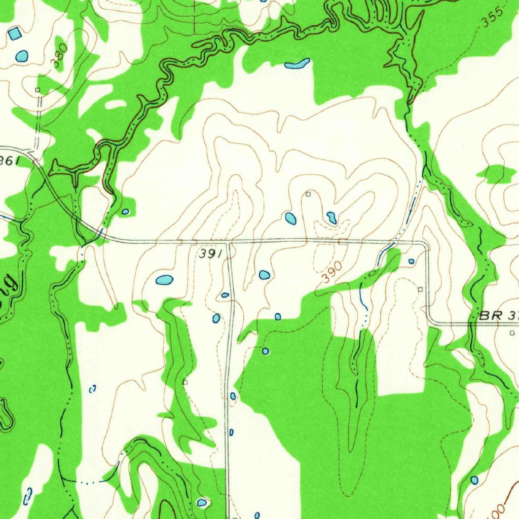 Saltillo, TX (1964, 24000-Scale) Map by United States Geological Survey ...