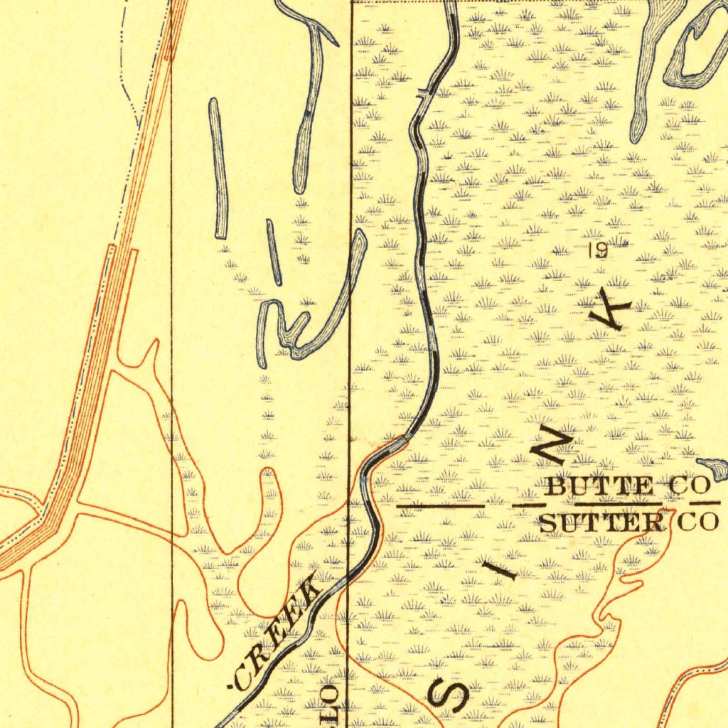 Sanborn Slough, CA (1911, 31680-Scale) Map by United States Geological ...