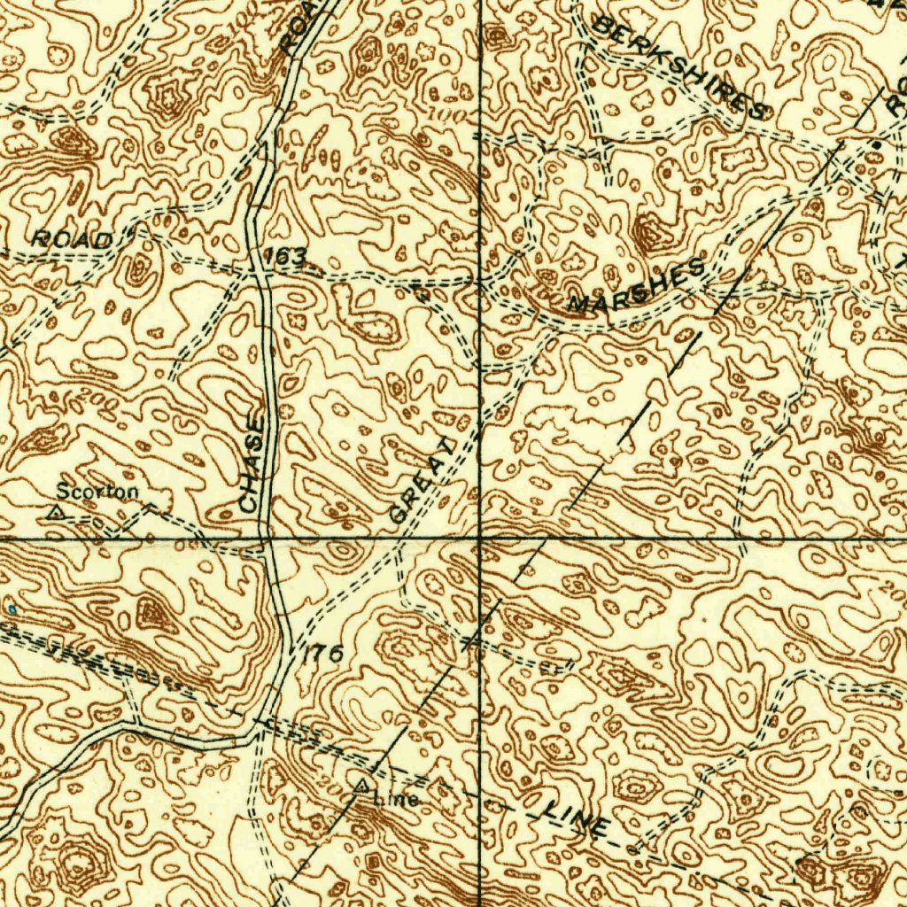 Sandwich, MA (1939, 24000-Scale) Map by United States Geological Survey ...
