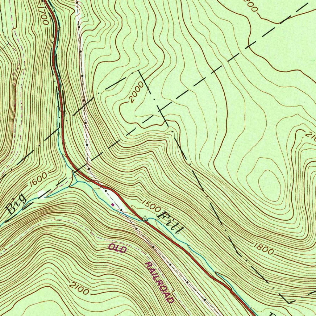 Sandy Ridge, PA (1958, 24000-Scale) Map by United States Geological ...