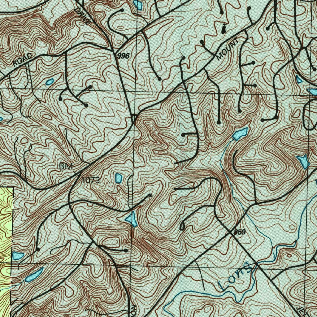 Sandy Springs, GA (1997, 24000-Scale) Map by United States Geological ...