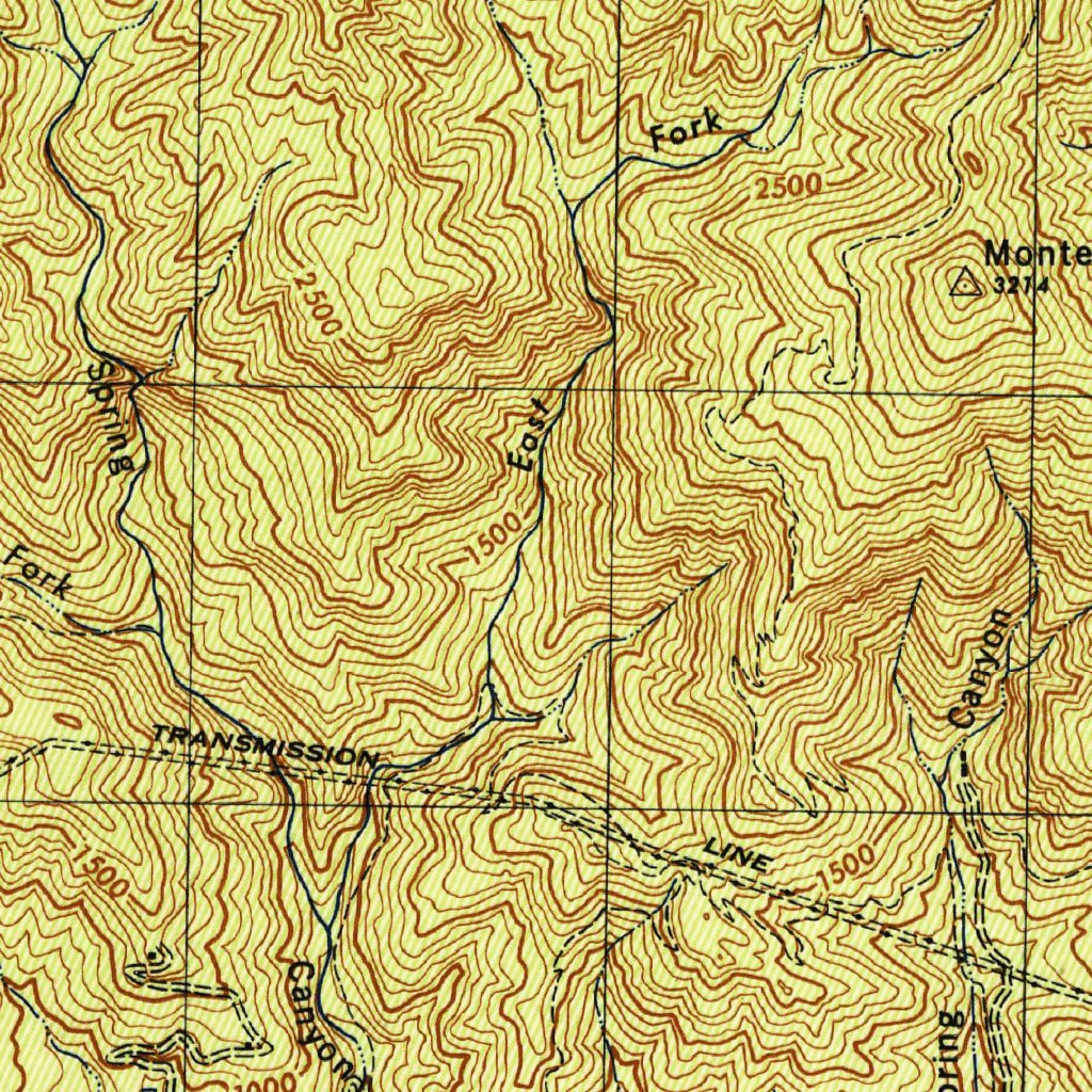 Santa Barbara, CA (1944, 31680-Scale) Map by United States Geological ...