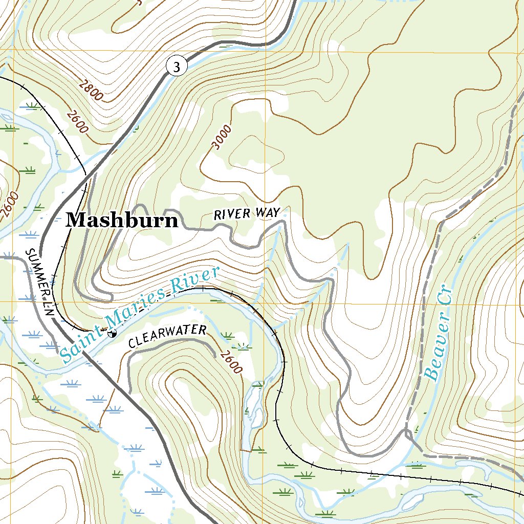 Santa, ID (2020, 24000-Scale) Map by United States Geological Survey ...