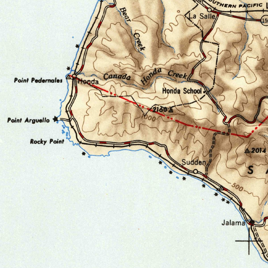Santa Maria, CA (1948, 250000-Scale) Map by United States Geological ...
