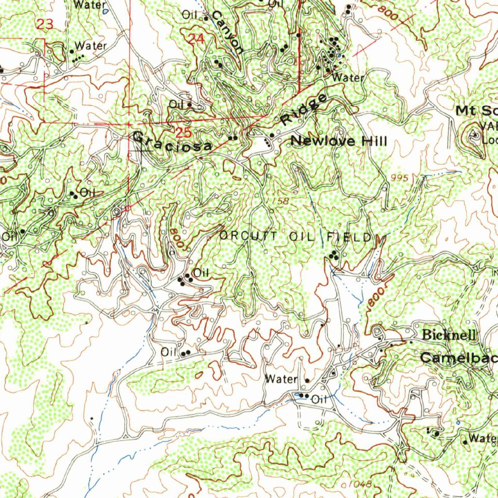 Santa Maria, CA (1959, 62500-Scale) Map by United States Geological ...