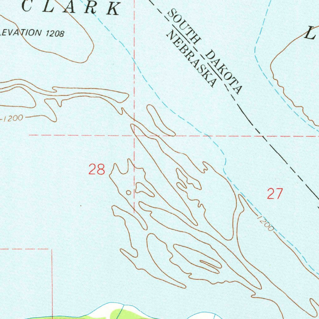 Santee, NE-SD (1978, 24000-Scale) Map by United States Geological ...