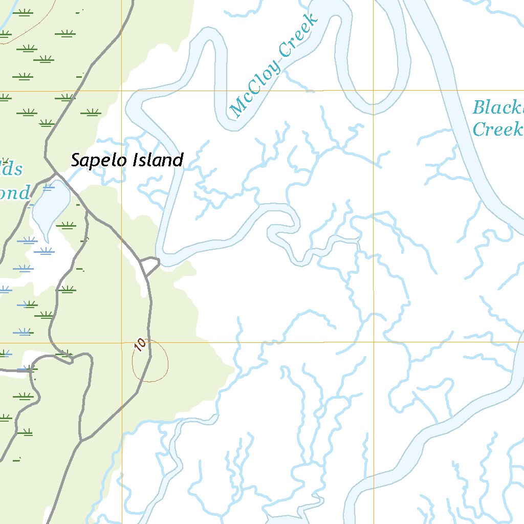 Sapelo Sound, GA (2020, 24000-Scale) Map by United States Geological ...