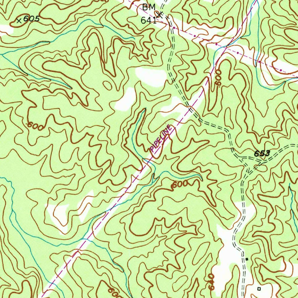 Saulsbury, TN (1952, 24000-Scale) Map by United States Geological ...