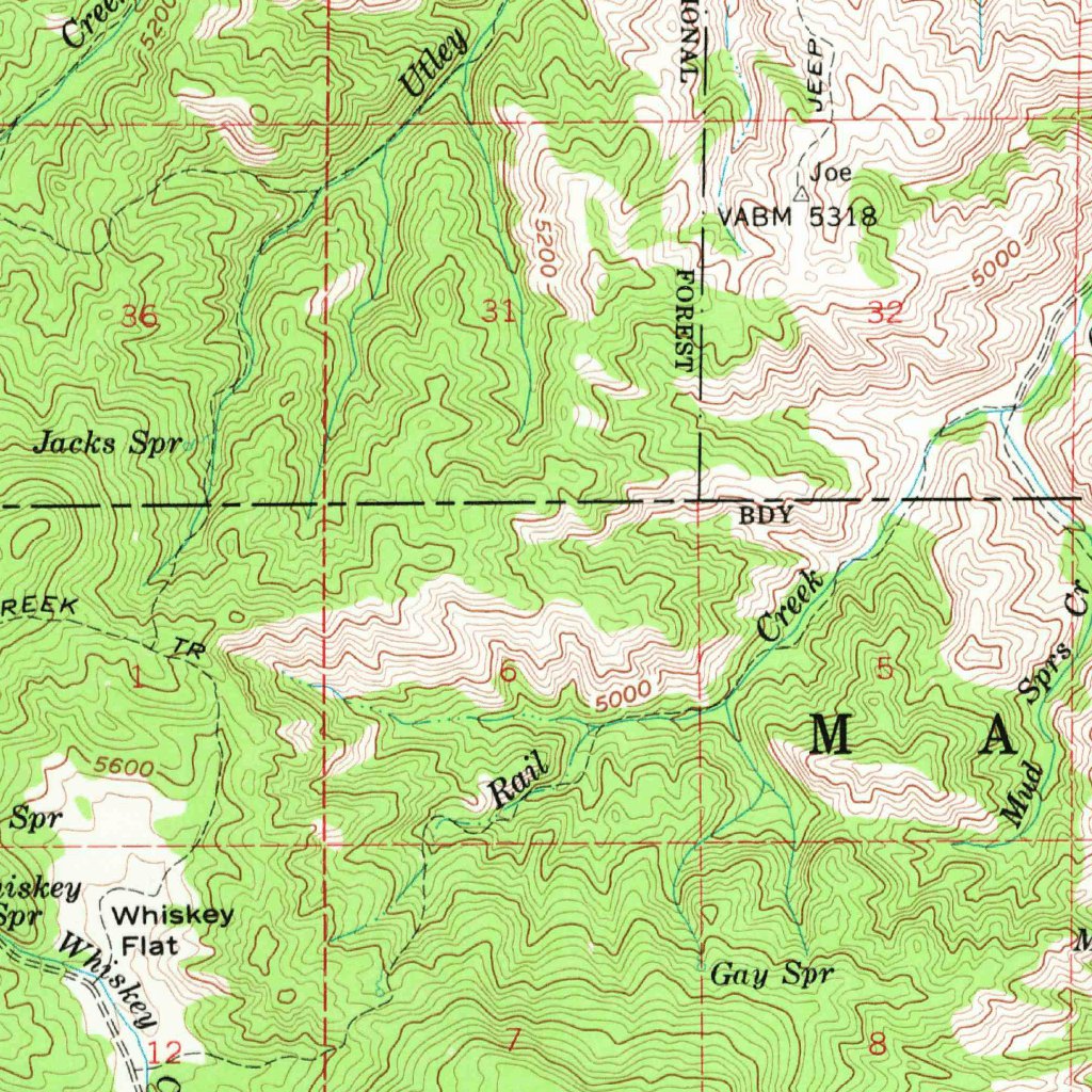 Sawtooth Creek, OR (1959, 62500-Scale) Map by United States Geological ...