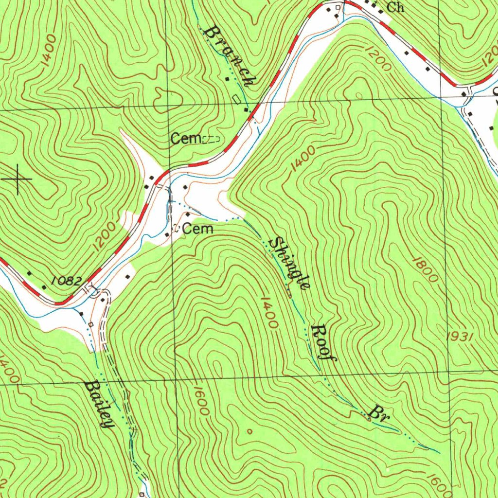 Scalf, KY (1979, 24000-Scale) Map by United States Geological Survey ...