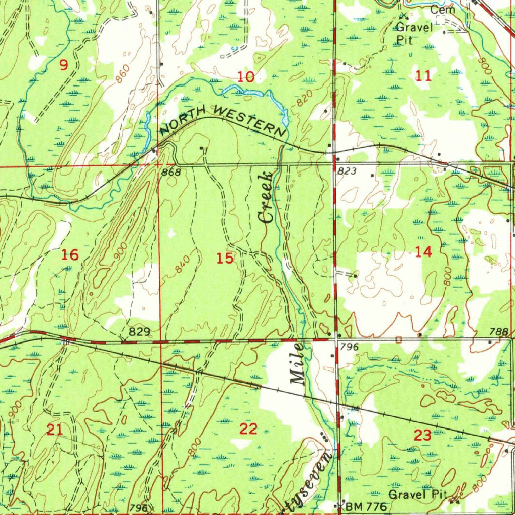 Schaffer, MI (1963, 62500-Scale) Map by United States Geological Survey ...