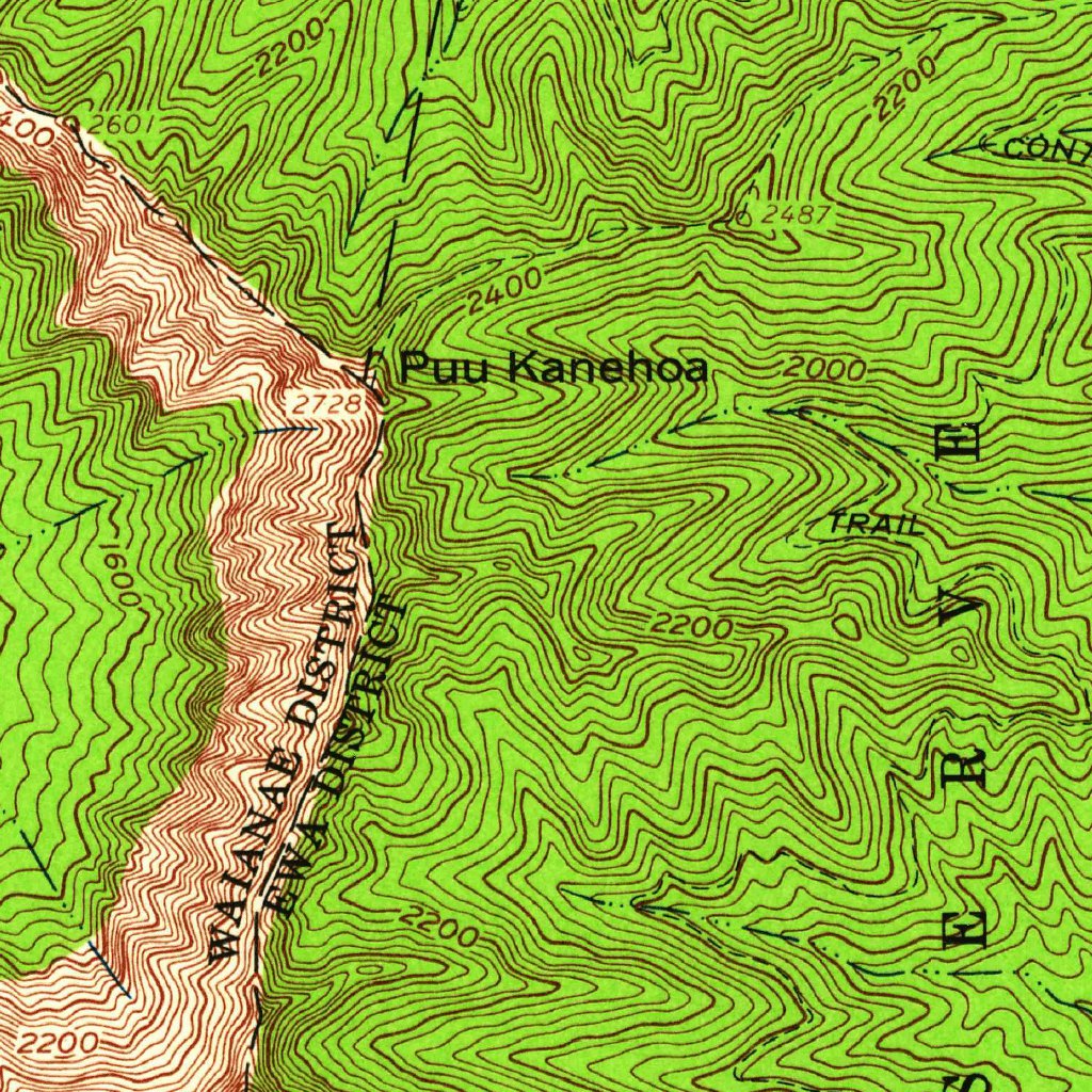 Schofield Barracks, HI (1960, 24000-Scale) Map by United States ...