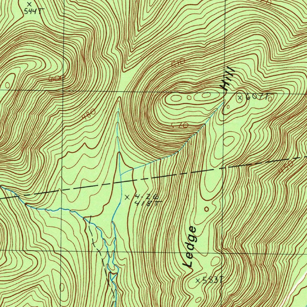 Schroon Lake, NY (1989, 25000-Scale) Map by United States Geological ...