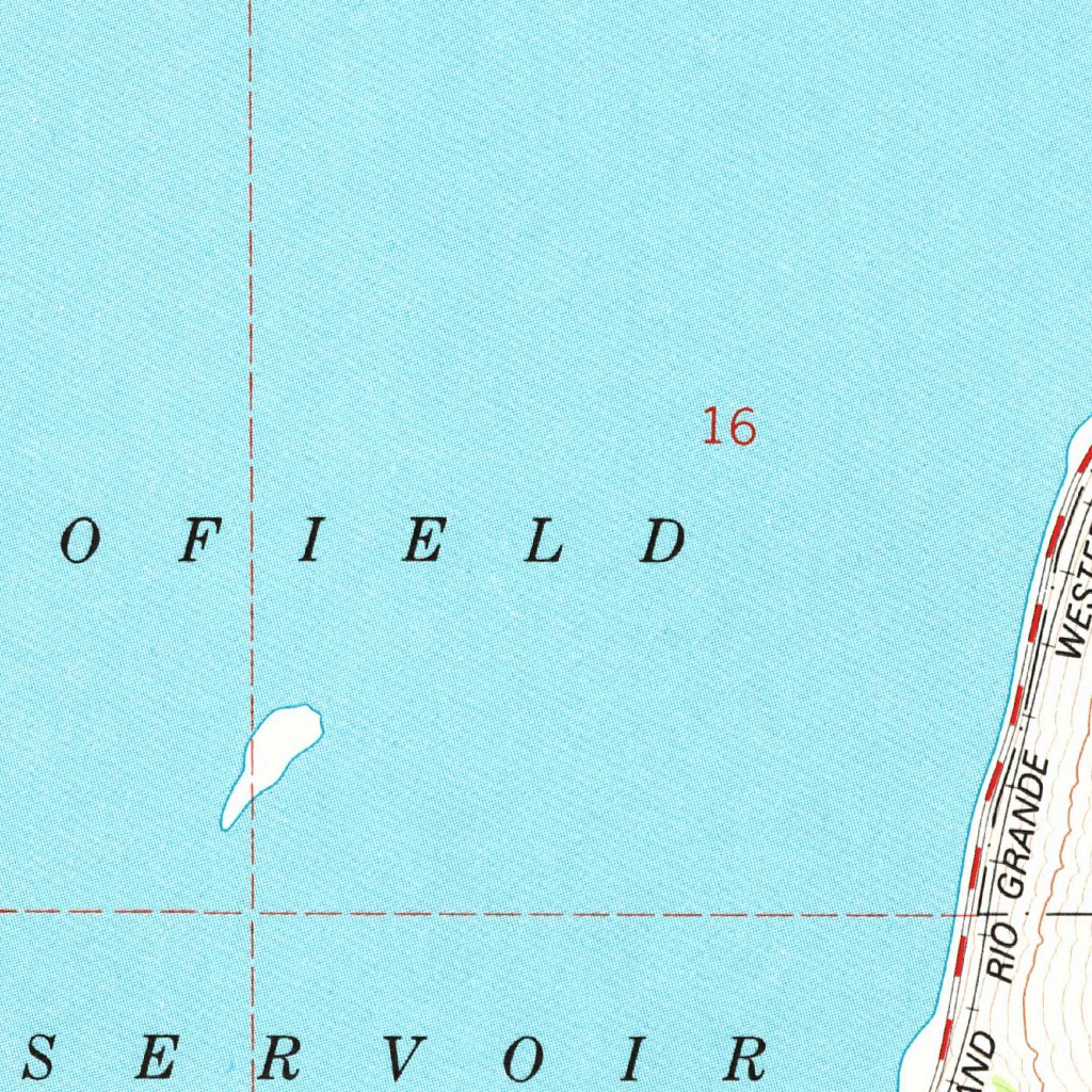 Scofield Reservoir, UT (1978, 24000-Scale) Map by United States ...