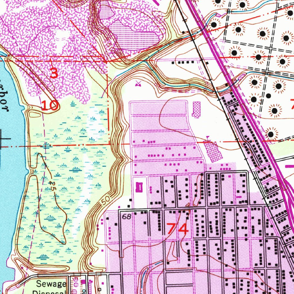 Scotlandville, LA (1963, 24000-Scale) Map by United States Geological ...