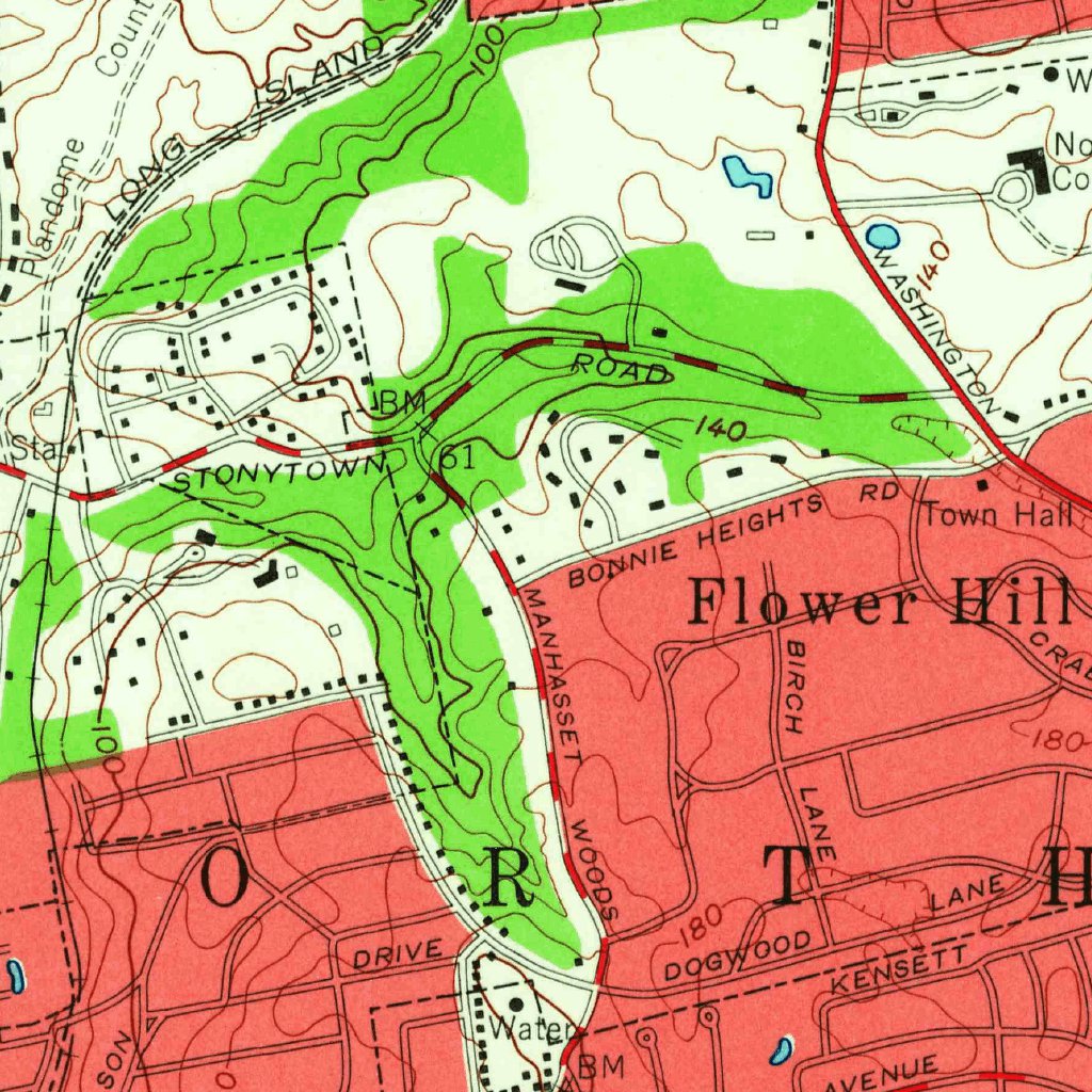 Sea Cliff, NY (1954, 24000-Scale) Map by United States Geological ...