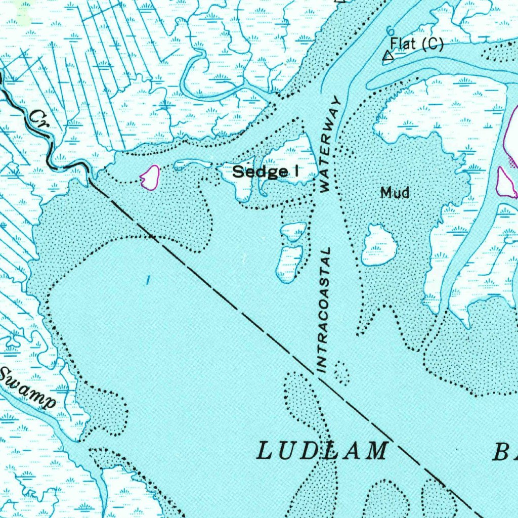Sea Isle City, NJ (1952, 24000-Scale) Map by United States Geological ...