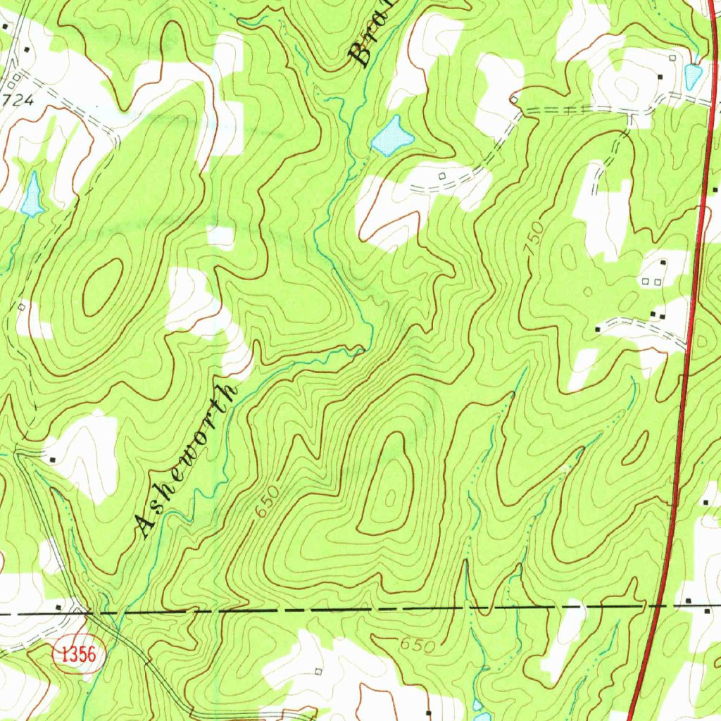 Seagrove, NC (1973, 24000-Scale) Map by United States Geological Survey ...