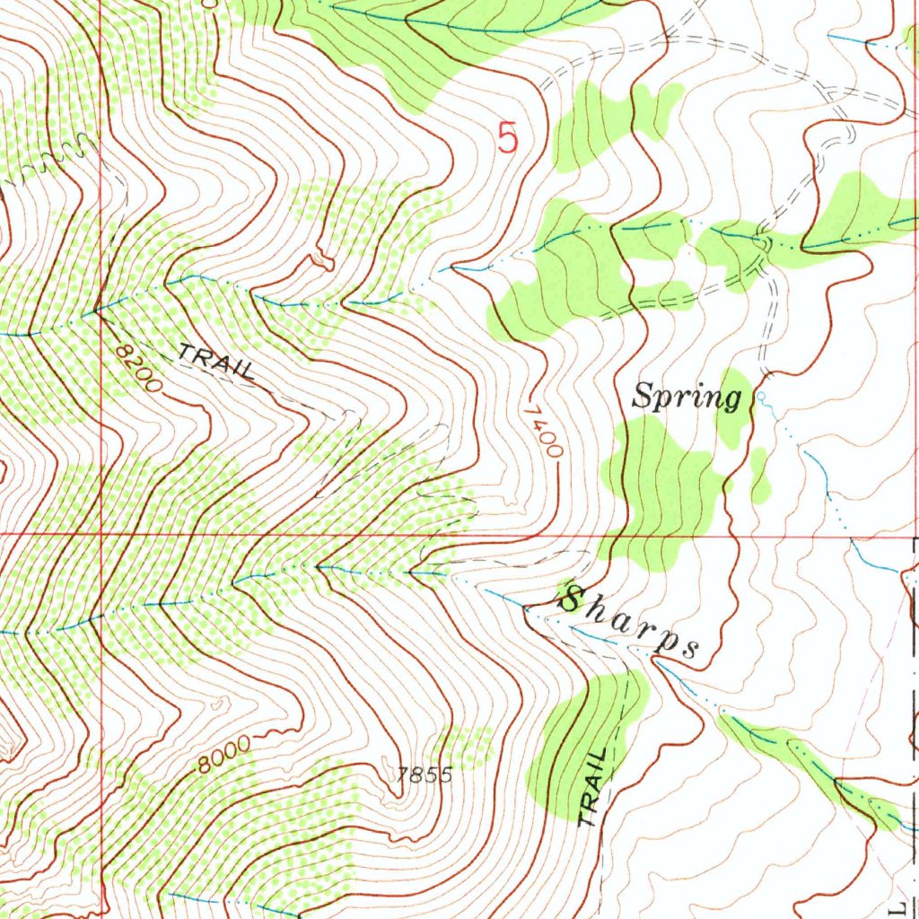 Secret Valley, NV (1969, 24000-Scale) Map by United States Geological ...