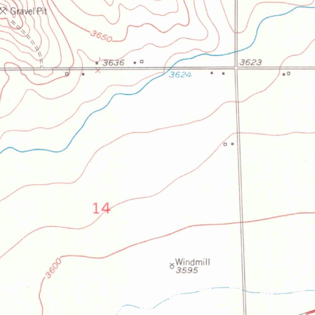Sedgwick, CO (1953, 24000-Scale) Map by United States Geological Survey ...