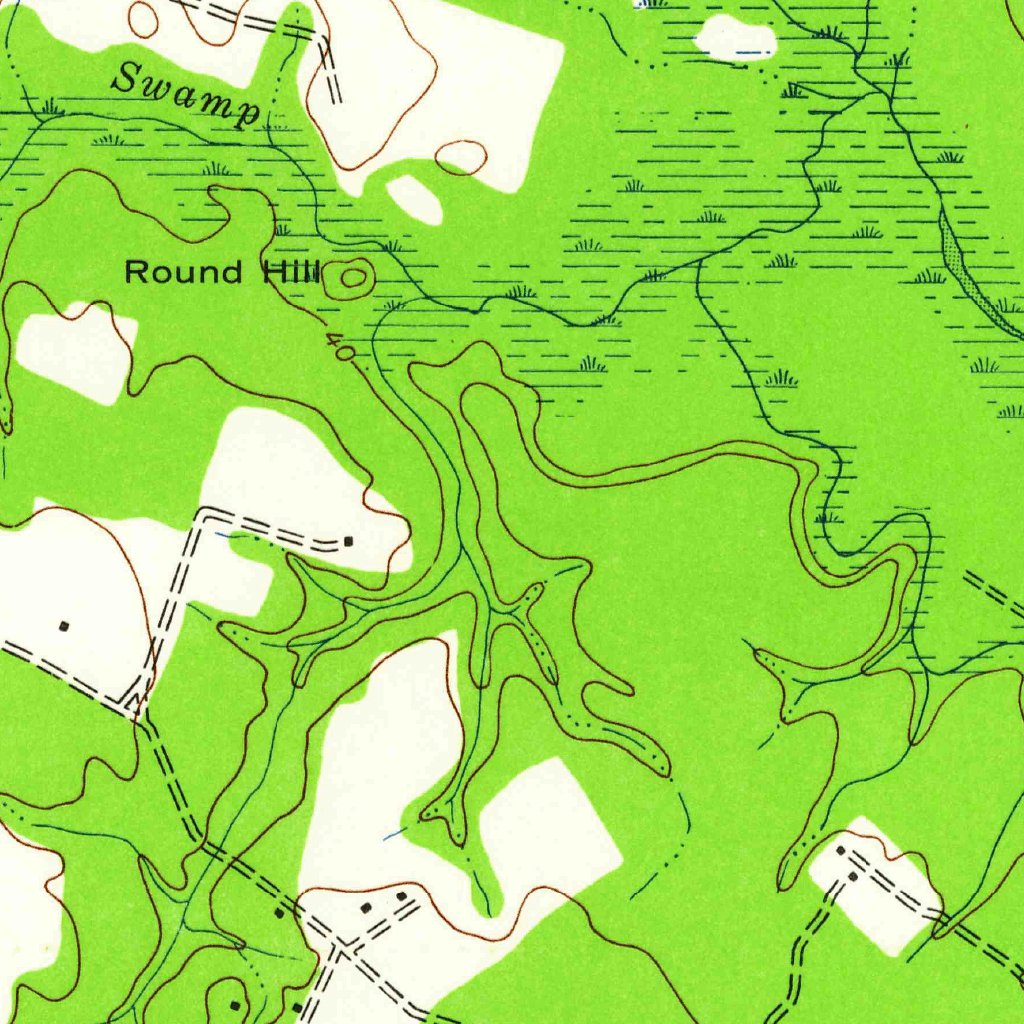 Sedley, VA (1944, 24000-Scale) Map by United States Geological Survey ...