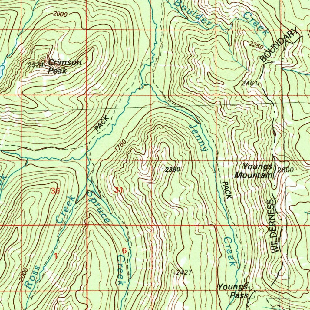 Seeley Lake, MT (1993, 100000-Scale) Map by United States Geological ...