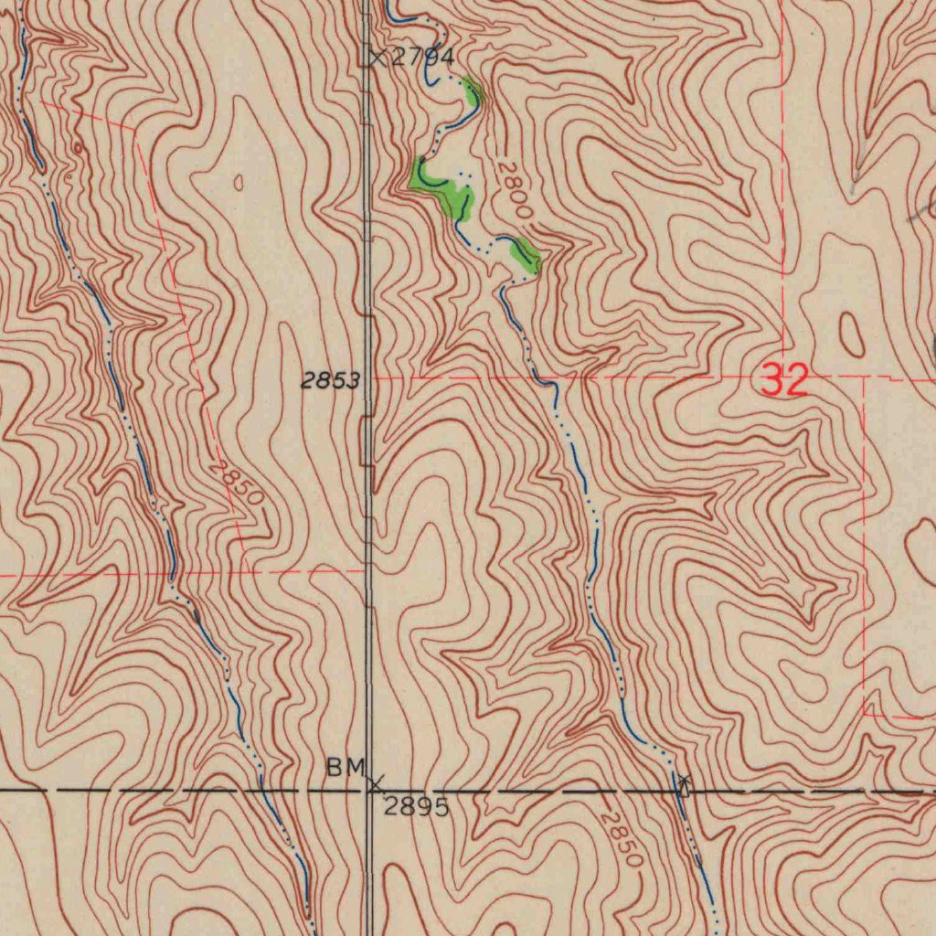 Selden NW, KS (1965, 24000-Scale) Map by United States Geological ...