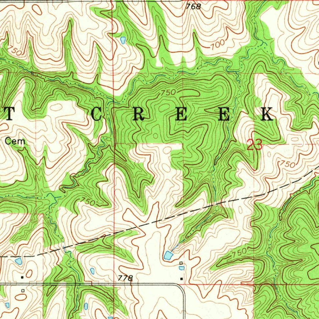 Selma, IA (1965, 24000-Scale) Map by United States Geological Survey ...