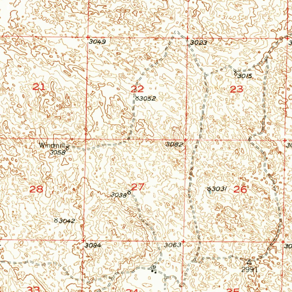 Seneca 4, NE (1948, 62500-Scale) Map by United States Geological Survey ...