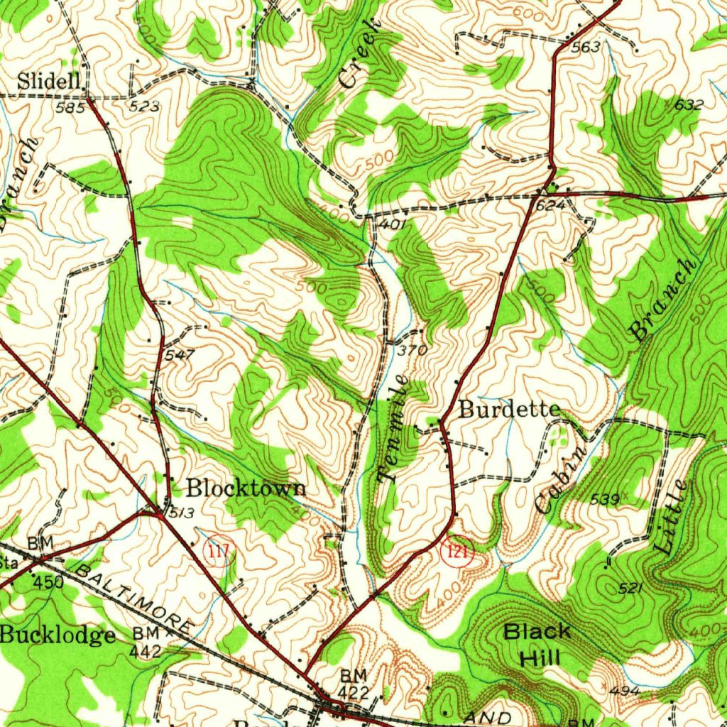 Seneca, MD-VA (1944, 62500-Scale) Map by United States Geological ...