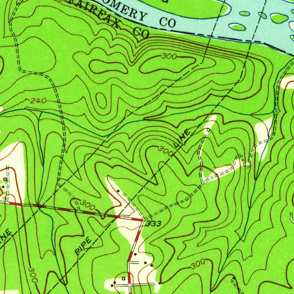Seneca, MD-VA (1952, 24000-Scale) Map by United States Geological ...