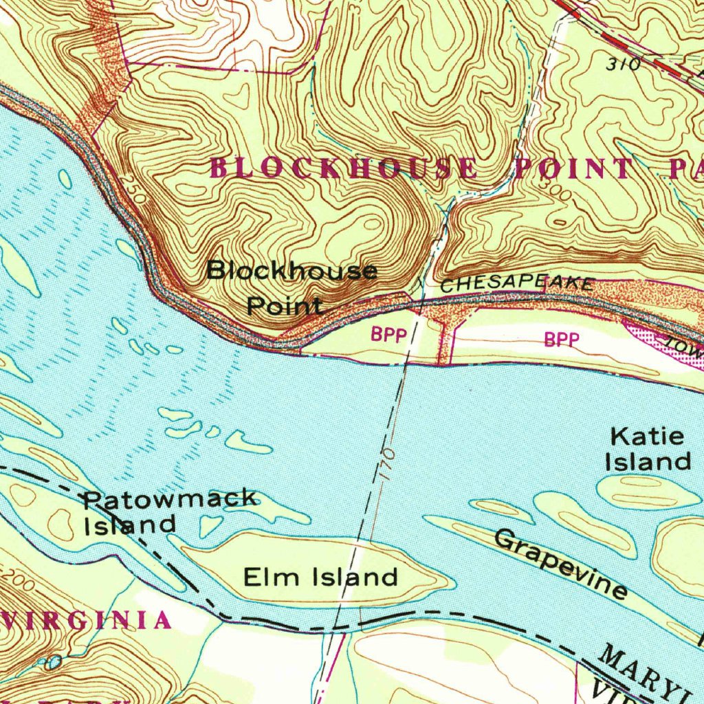 Seneca, MD-VA (1968, 24000-Scale) Map by United States Geological ...