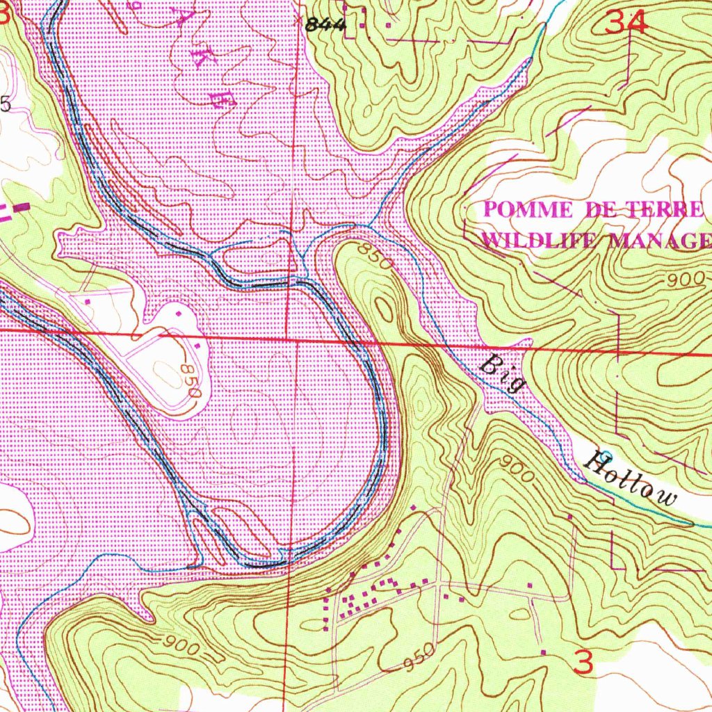 Sentinel, MO (1949, 24000-Scale) Map by United States Geological Survey ...