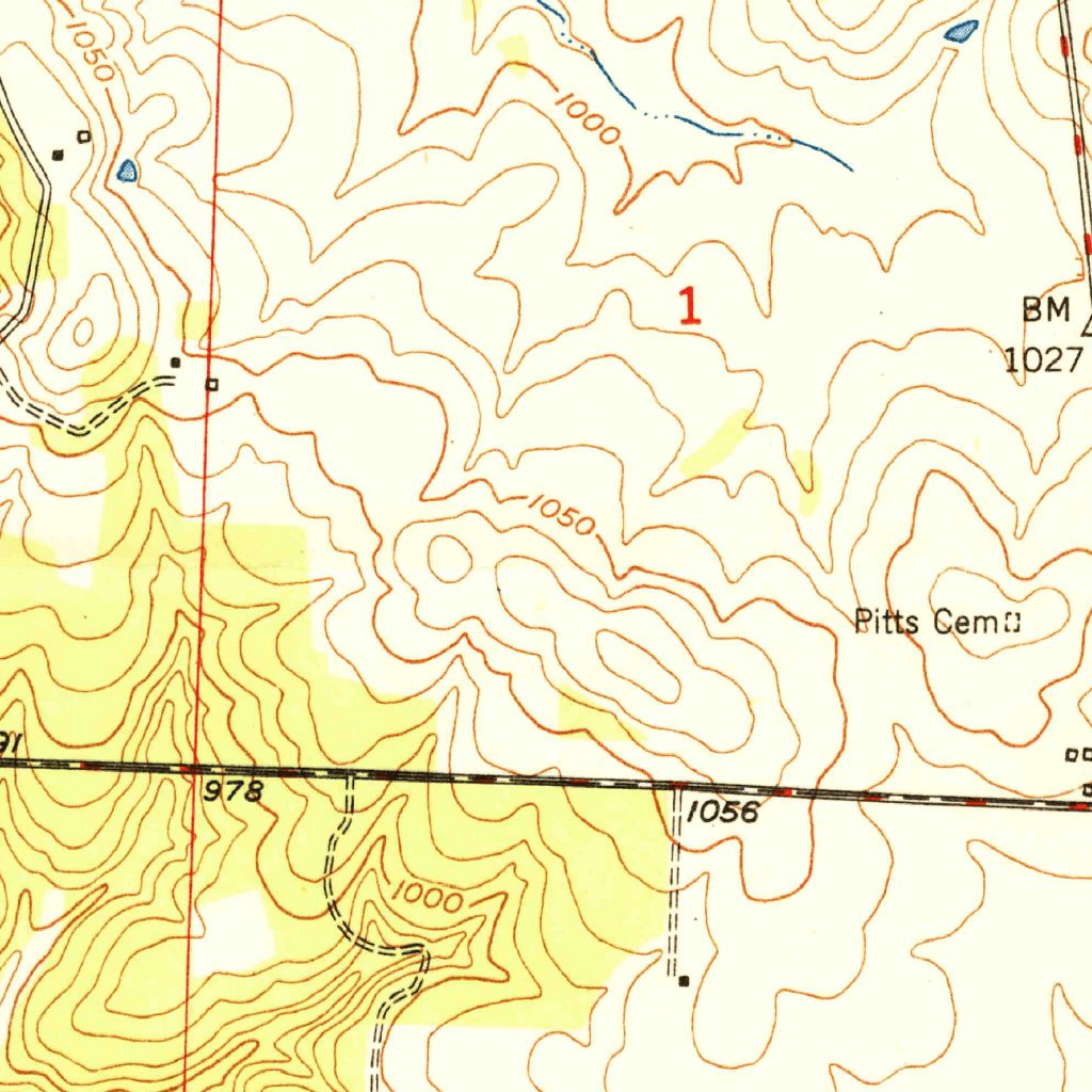 Sentinel, MO (1950, 24000-Scale) Map by United States Geological Survey ...