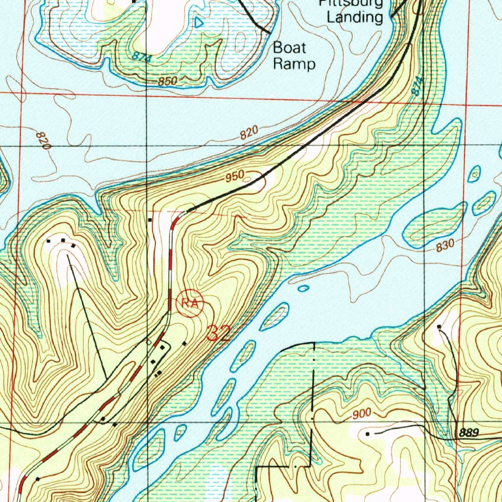 Sentinel, MO (1991, 24000-Scale) Map by United States Geological Survey ...