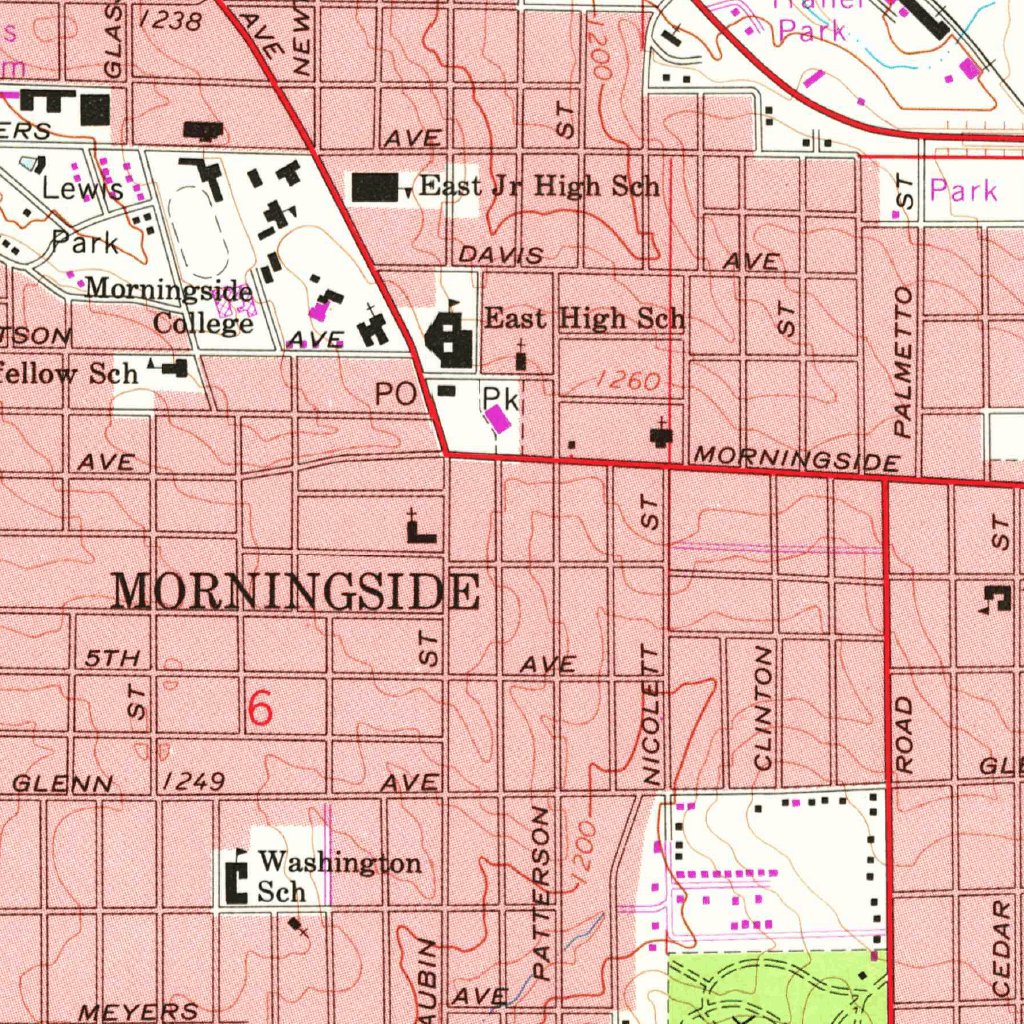 Sergeant Bluff, IA (1964, 24000-Scale) Map by United States Geological ...