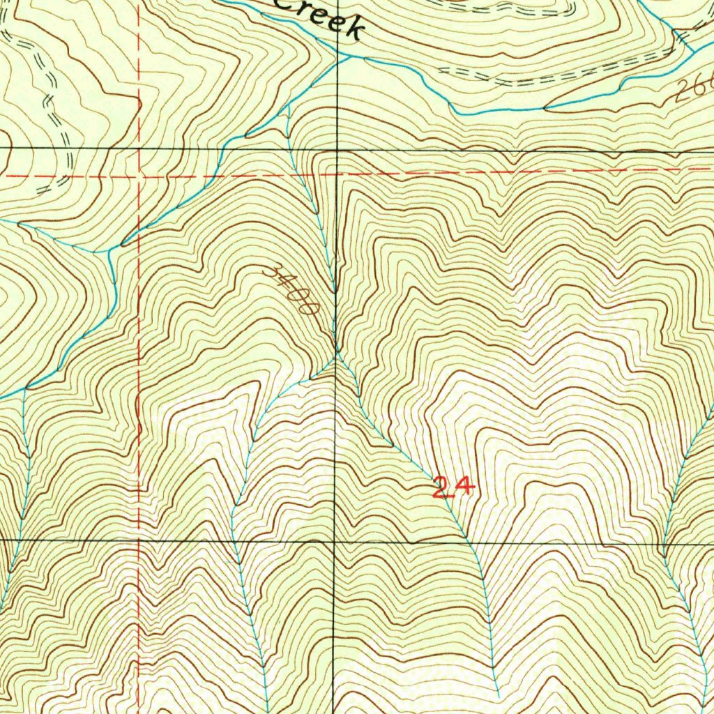 Seven Lakes Basin, CA (1986, 24000-Scale) Map by United States ...