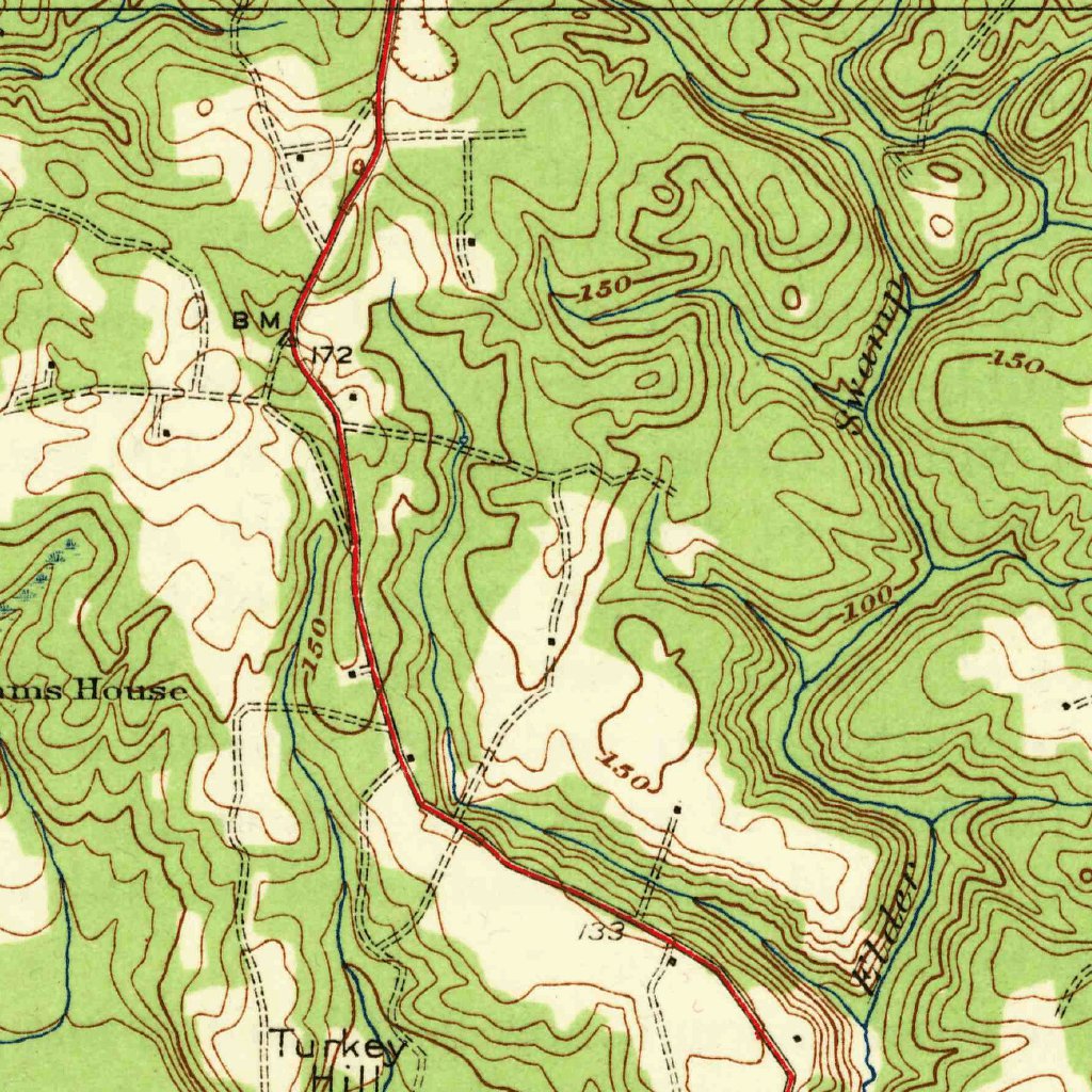 Seven Pines, VA (1938, 31680-Scale) Map by United States Geological ...